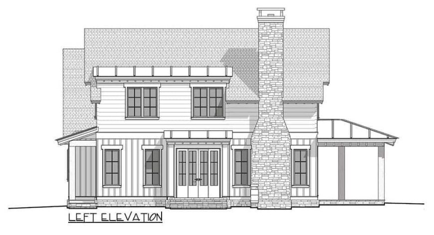 Cottage Style 2-Bedroom Two-Story Home with Balcony Loft and Double ...