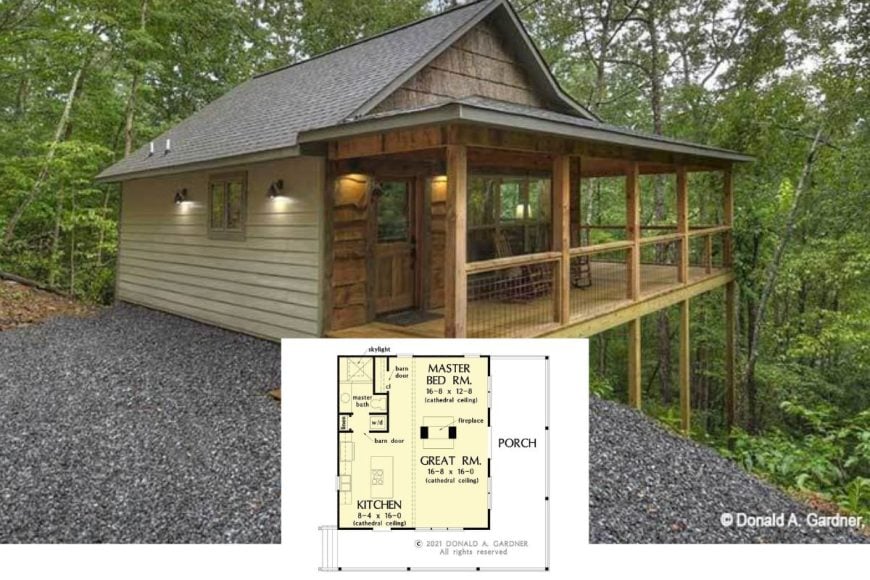 Step into This Captivating 3-Bedroom Log Cabin with 2,221 Sq. Ft. of ...