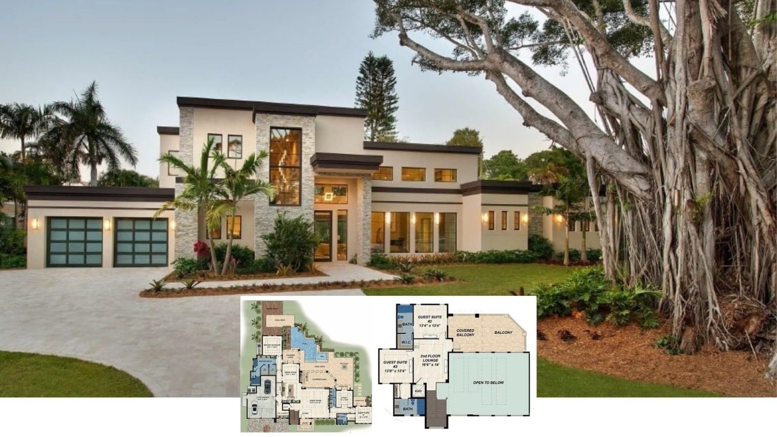 20 Florida-Style House Plans & Floor Plans
