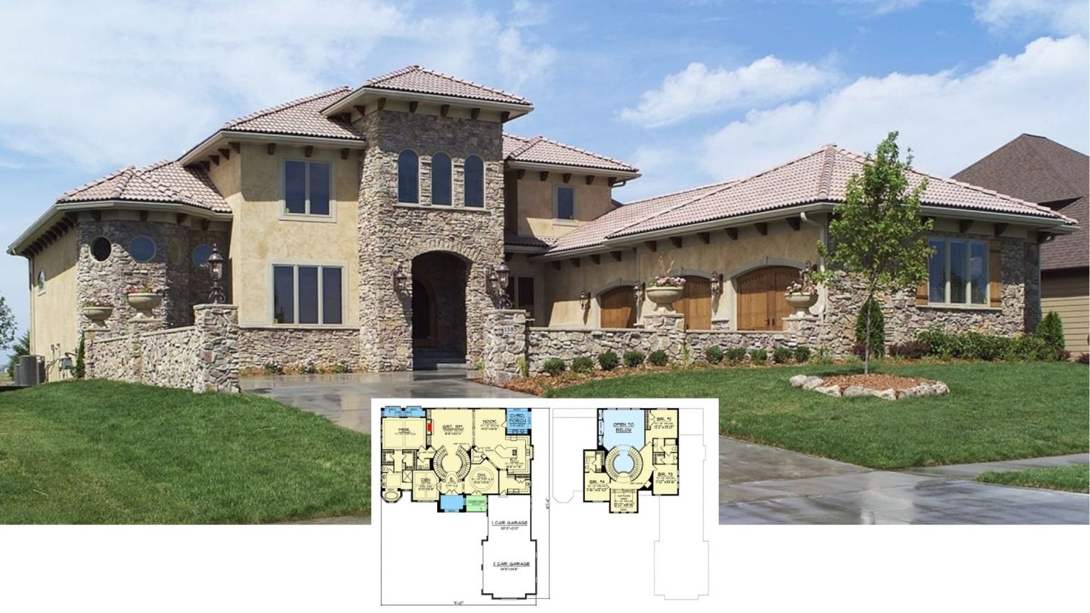 30 Tuscan-Style House Plans