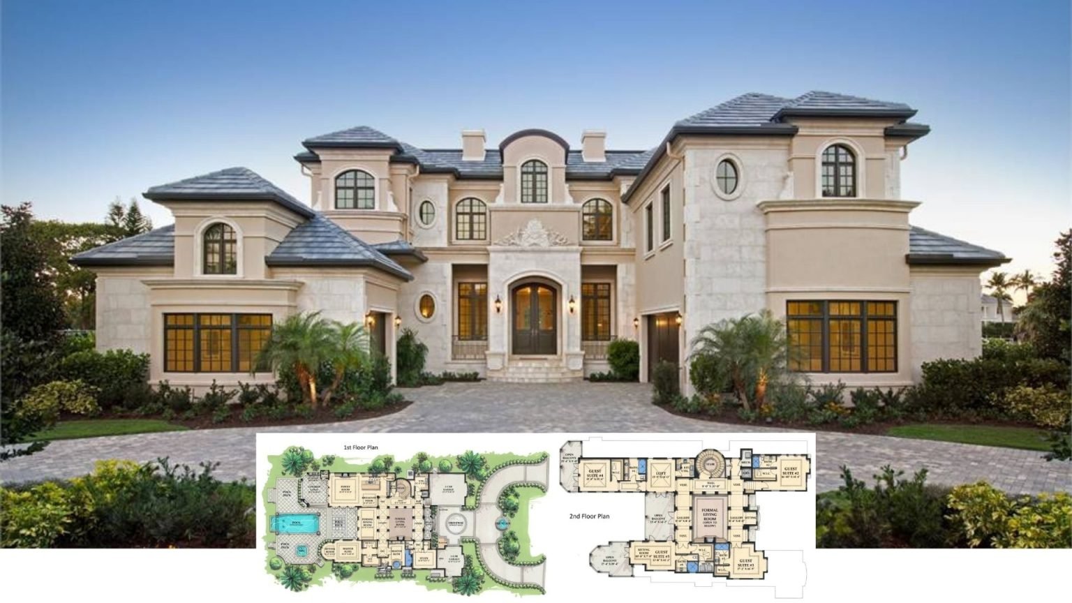 80 Mediterranean-Style House Plans & Floor Plans