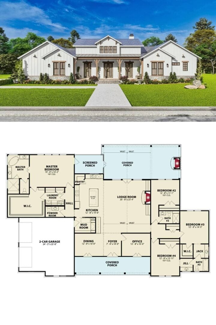 Introducing The Silverthorne Floor Plan: A Single-Story 4-Bedroom Home ...