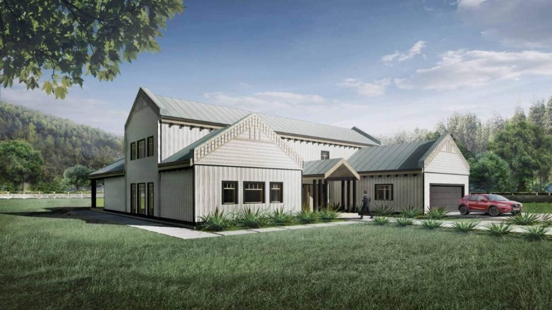 Unveiled: 3-Bedroom Contemporary Farmhouse Floor Plan with Loft and Balcony