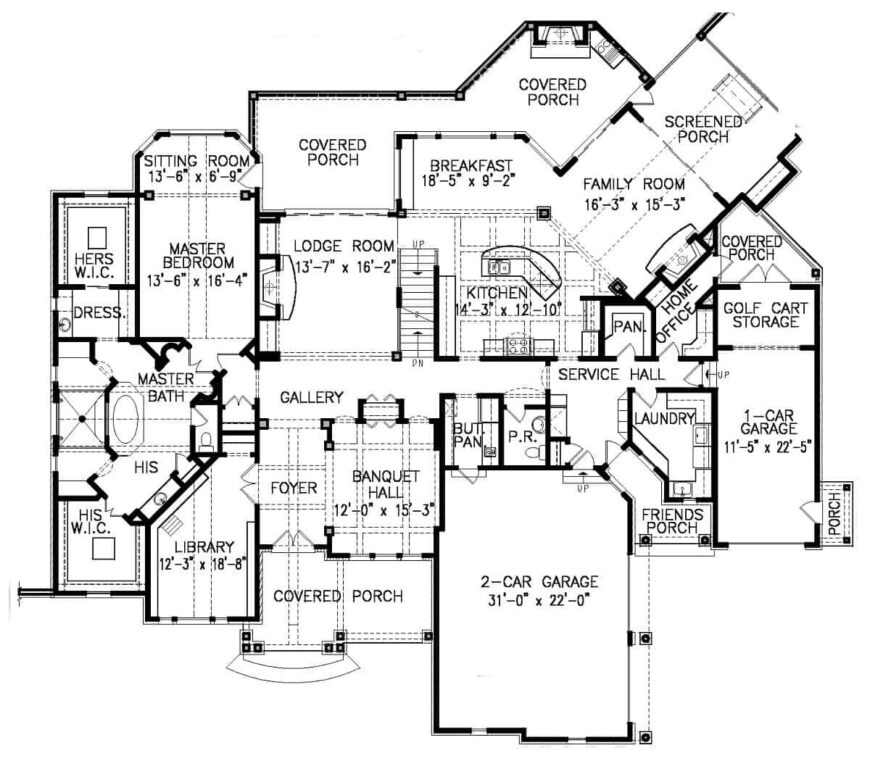 Welcome to This 5,000+ Sq. Ft. Traditional Style Cottage with 4 ...
