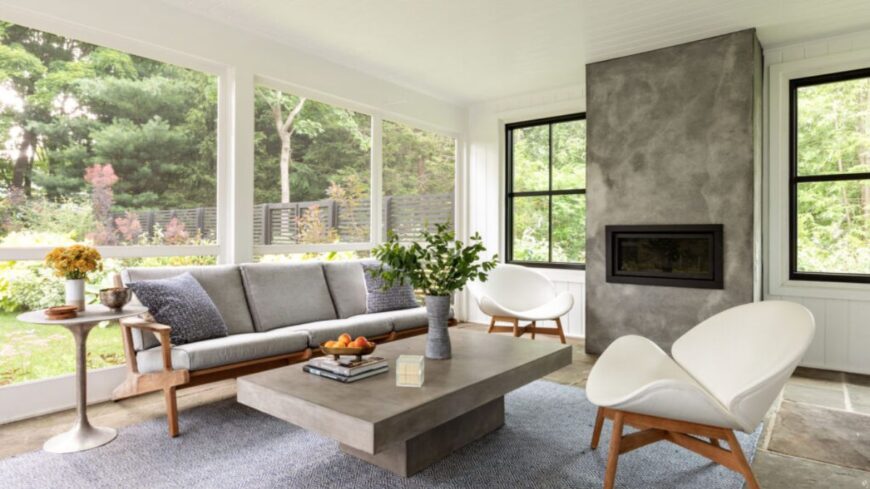 Contemporary, Modern Rye Home by Sara Touijer Designs – Home Stratosphere