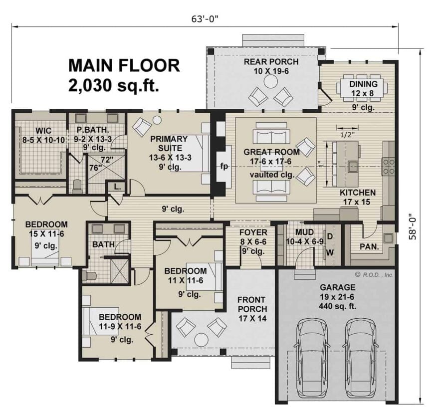 Step Inside This Stunning 4-Bedroom White Tail Ranch Home with Charming ...