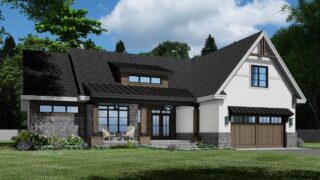 Discover the Charm of This 3-Bedroom Craftsman Home with Striking Stone and Wood Accents (1,195 ...