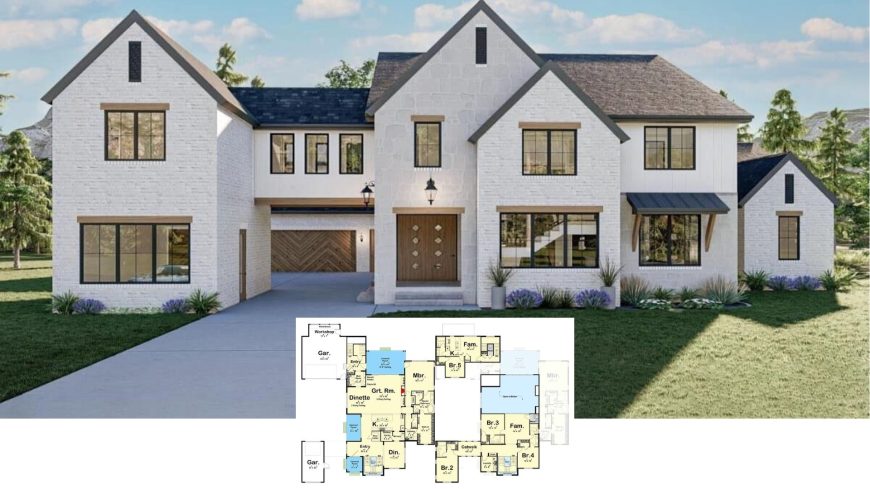 Single-Story Southern Style 3-Bedroom Melrose Home with Front Porch and ...