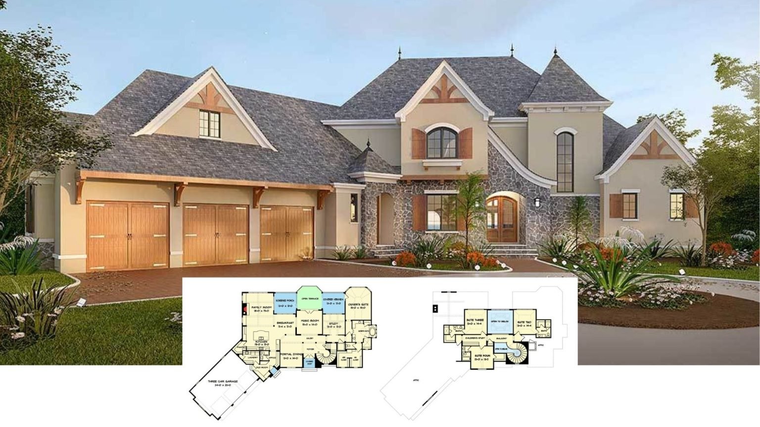 50 Stunning Mansion House Plans & Floor Plans