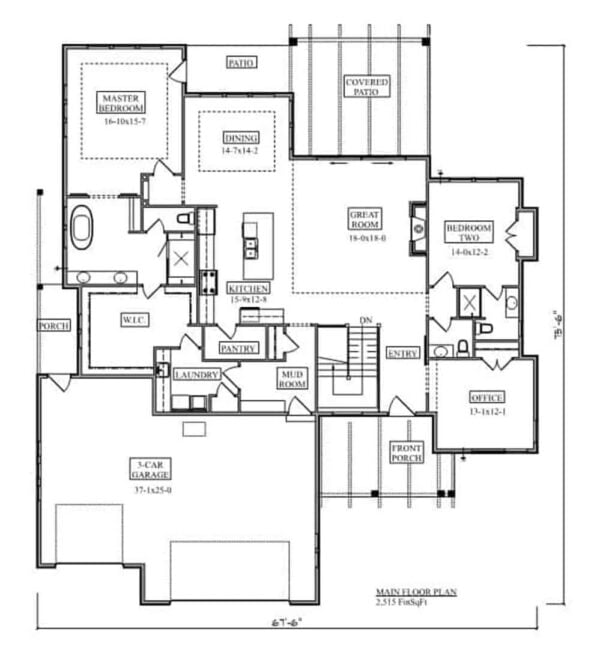Welcome to a Gorgeous 2 Bedroom Home with 2,515 Sq. Ft., Striking Stone ...