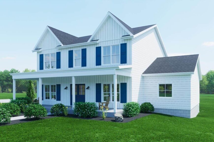 Discover the Alluring Charm of This Harmonious 2,307 Sq. Ft. Farmhouse ...