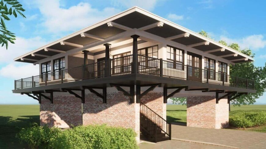 Step Into This 2-Bedroom Elevated Bungalow Enveloped in Elegance and ...