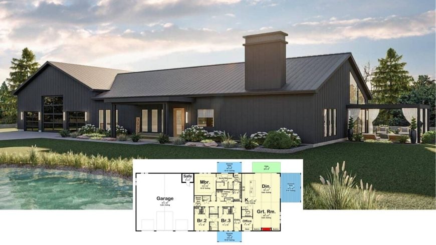 101 Wide Lot House Floor Plans