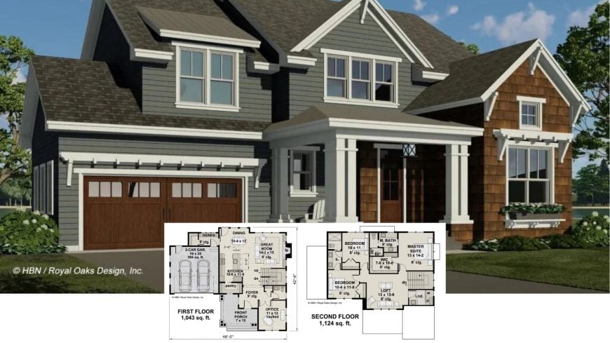 Tour This Impressive 4,952 Sq. Ft. 5-Bedroom Craftsman Home with ...