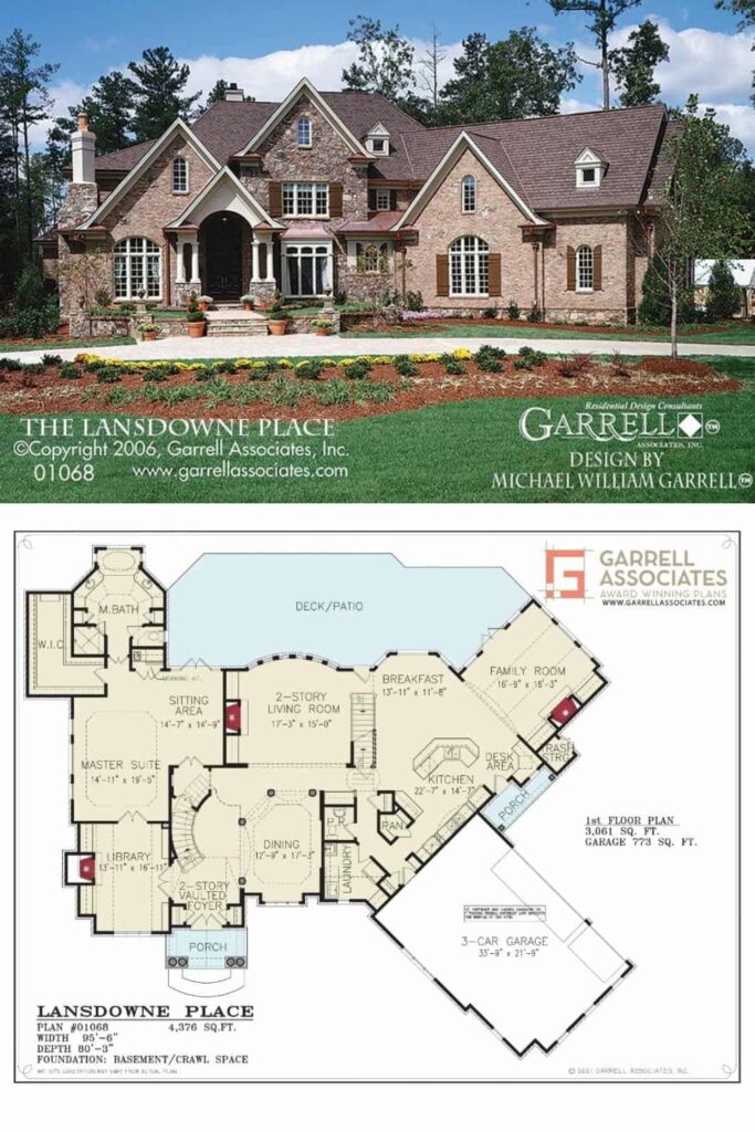4-Bedroom European Style Two-Story The Landsdowne Place with Balcony ...