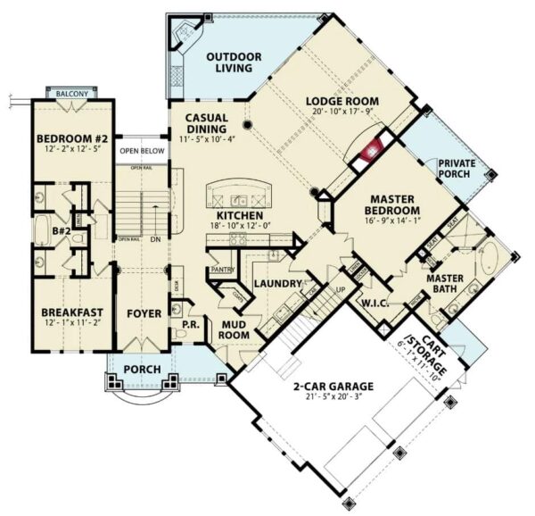 Tour This 2,512 Sq. Ft. 3 Bedroom Home with Bonus Room and Angled ...