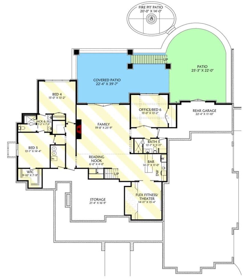 Introducing this Stunning 6-Bedroom Modern Farmhouse Floor Plan with a ...