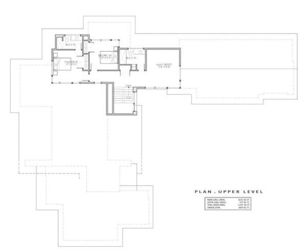 Two-Story Contemporary 4-Bedroom Home with 3-Car Side-Loading Garage ...