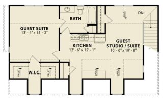 Introducing a Stunning 1 Bedroom, 1,833 Sq. Ft. Carriage Home with Open ...