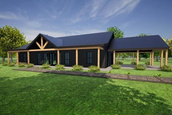 Check Out the 2,535 Sq. Ft. Barndo-Style Home with Wraparound Porch and ...