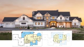 10 Outstanding 7-Bedroom House Plans (Collection)