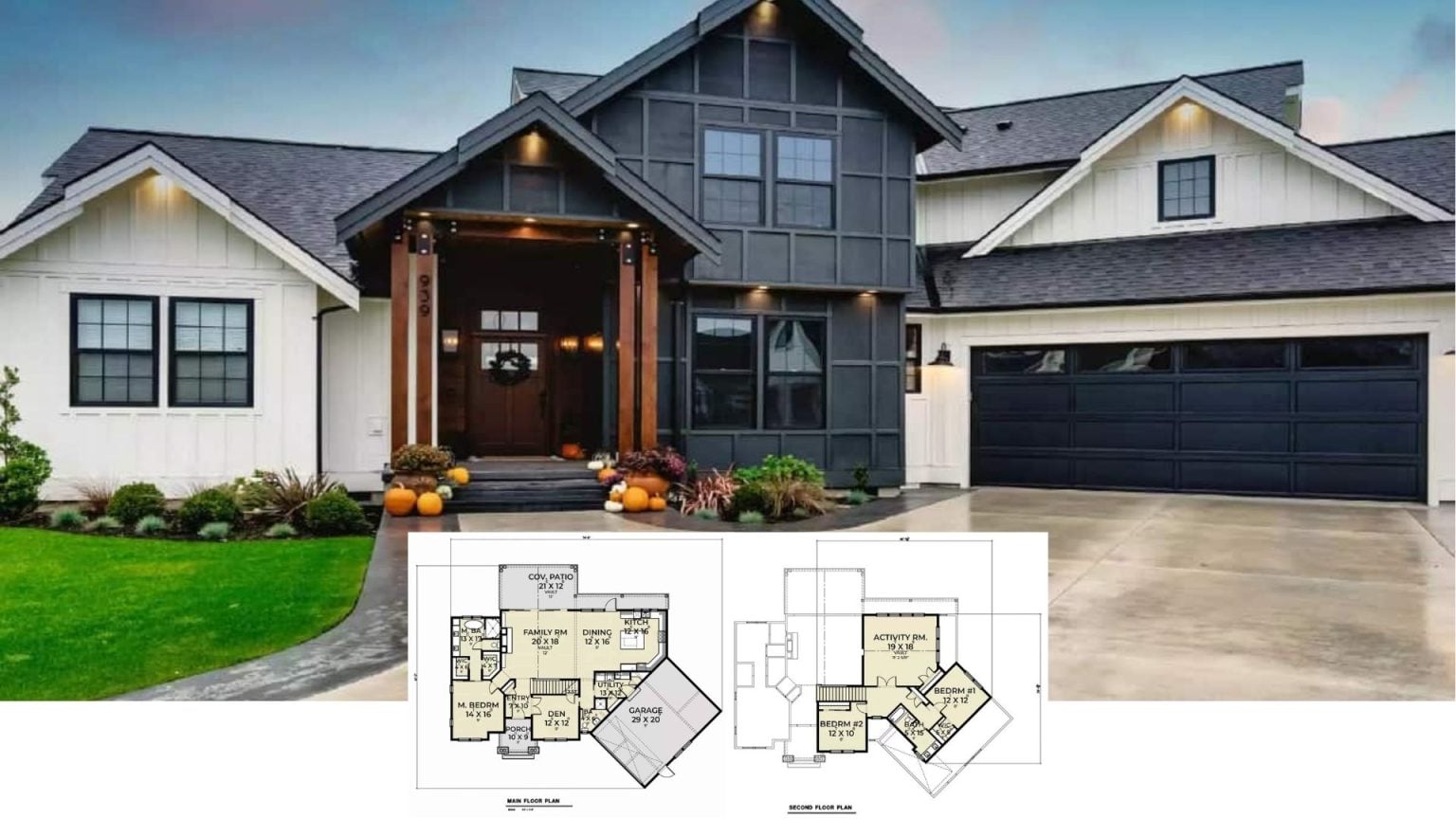 Experience the 1,467 Sq. Ft. Rustic Barndominium House: 3 Bedroom Floor ...