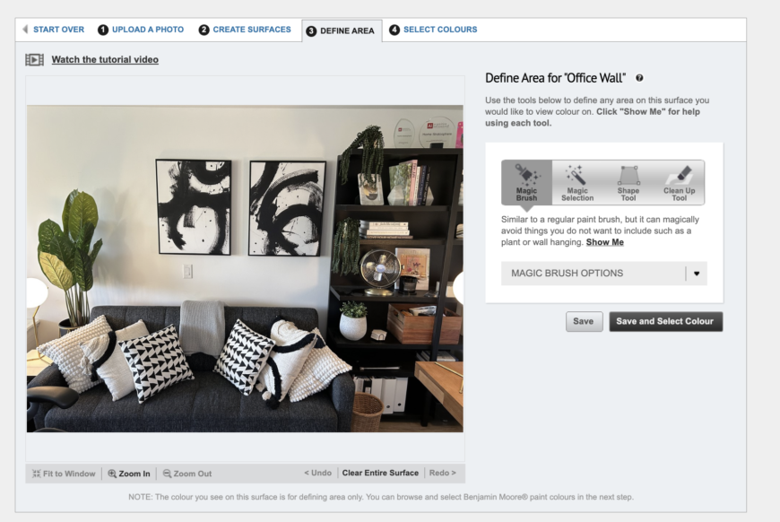 How to find paint color from online images and then visualize it in ...