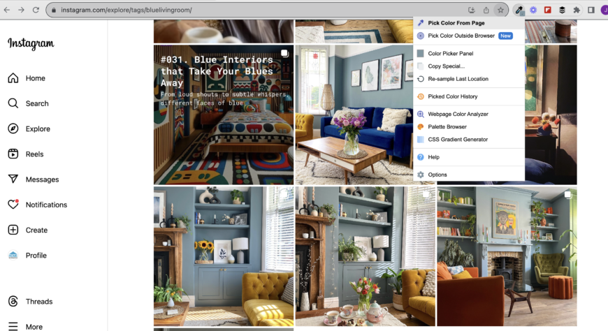 How to find paint color from online images and then visualize it in ...