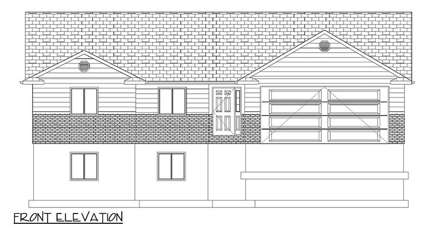 Single-Story Traditional Ranch with Three Bedrooms and Lower Level ...
