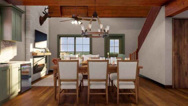 Introducing this Picture Perfect 2-Bedroom Cabin with Loft (Floor Plan ...