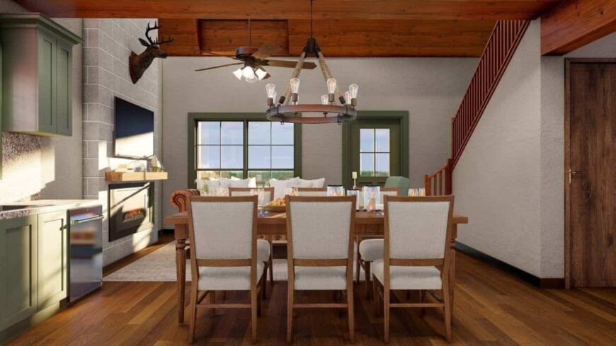 Introducing this Picture Perfect 2-Bedroom Cabin with Loft (Floor Plan ...