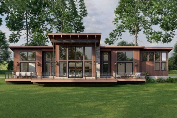 Step Inside This 1,655 Sq. Ft. 2 Bedroom Lake House with Breathtaking ...