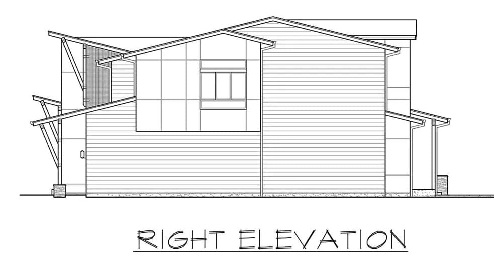 Two-Story Modern Style 5-Bedroom Carina Home with Bonus Room and Wet ...