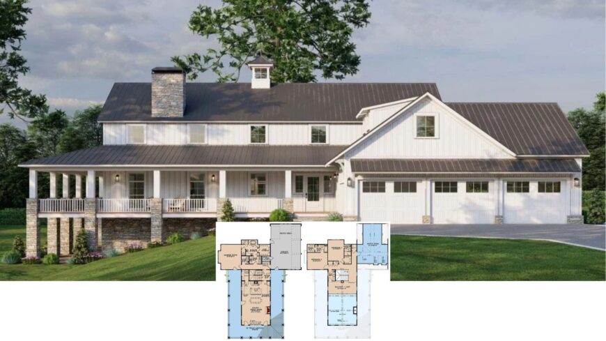 Welcome to this 3,779 Sq. Ft. Barndominium Style Home: 5 Bedroom and a ...