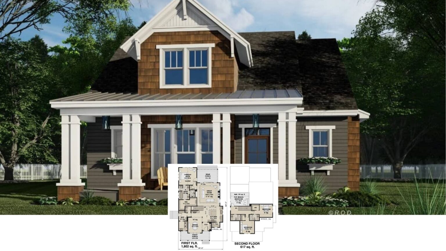 Two-Story 4-Bedroom Stratton Home (Floor Plan)