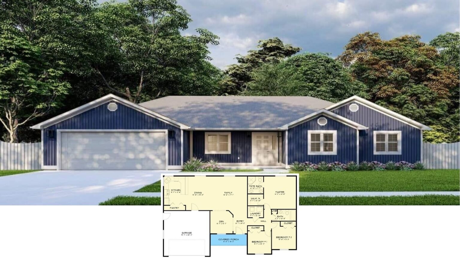 101 Ranch-Style House Plans