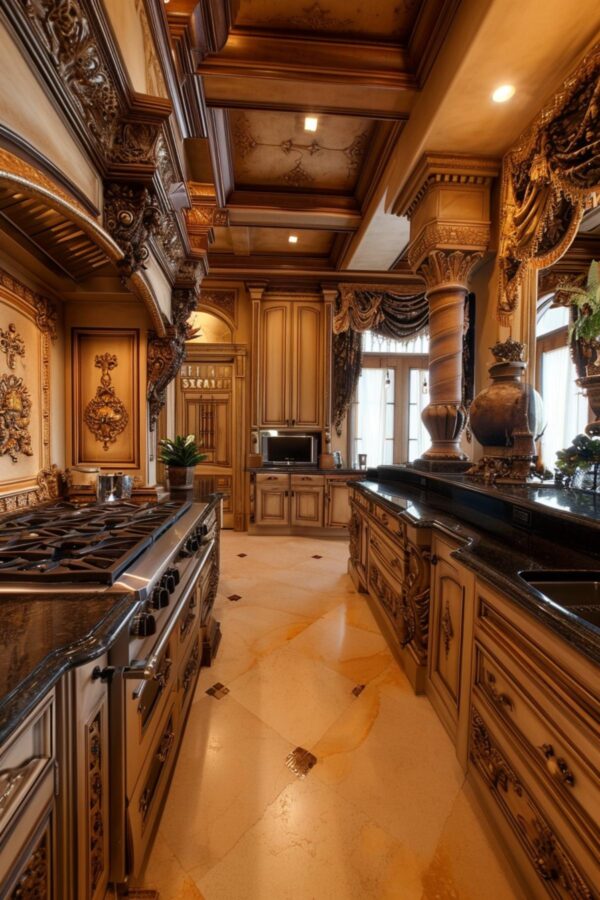 Gothic Glamour: 32 Kitchen Designs That Bring Old-World Charm to Life ...