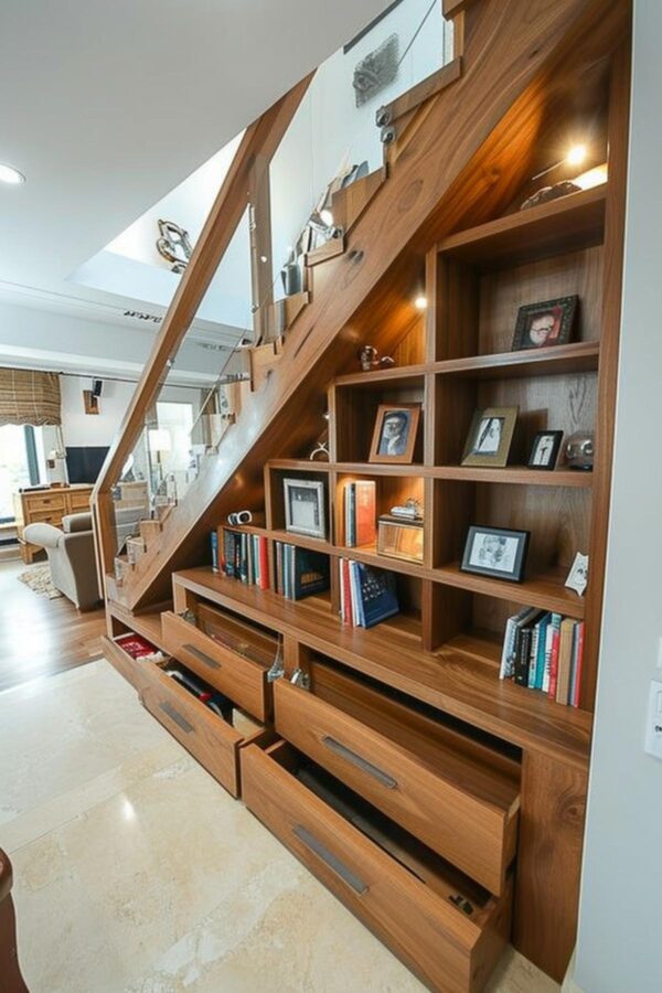 The Art of Staircase Storage: 42 Clever Designs to Elevate Your Home ...