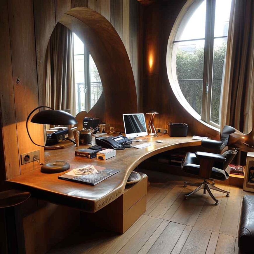 31 Home Offices Redefined: Rustic Charm Meets High-Speed Tech (Concept ...
