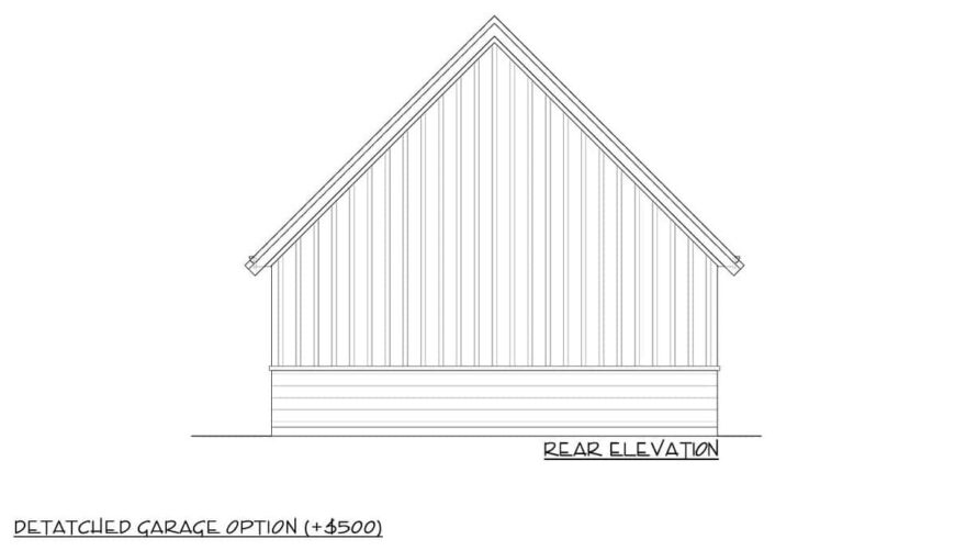 Rustic Single-Story Ranch with Three Bedrooms and an Open-Concept ...