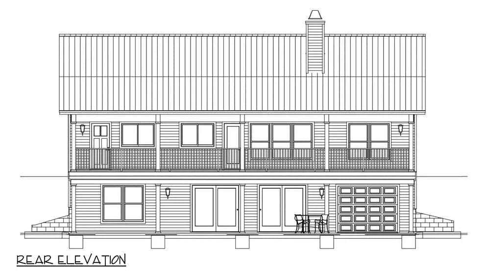 Ranch Style Single-Story 4-Bedroom Home with Covered Front Porch and ...
