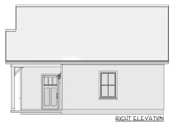 Two-Story Country Style 1-Bedroom Board and Batten ADU with Loft and ...