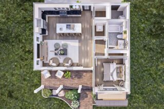 Check Out This 642 Sq. Ft. 1 Bedroom ADU with an Open Concept Layout ...