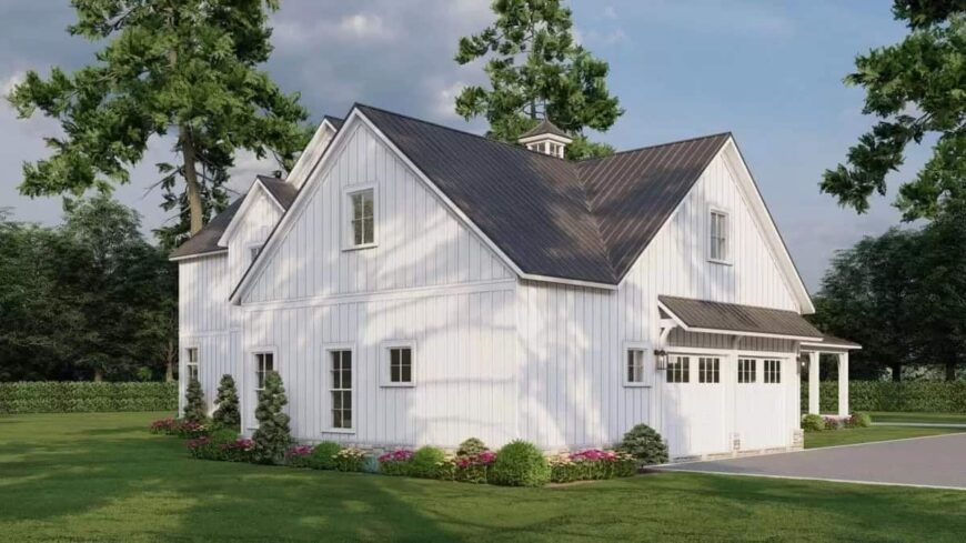 Step Inside This 4,065 Sq. Ft. 4 Bedroom Farmhouse with a Wraparound ...