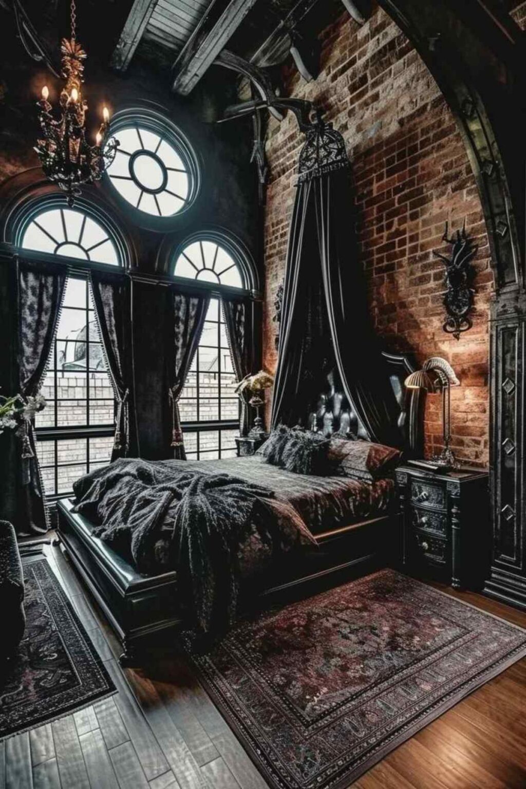 36 Attic Bedroom Ideas Create Romantic Gothic Ambience Under the ...