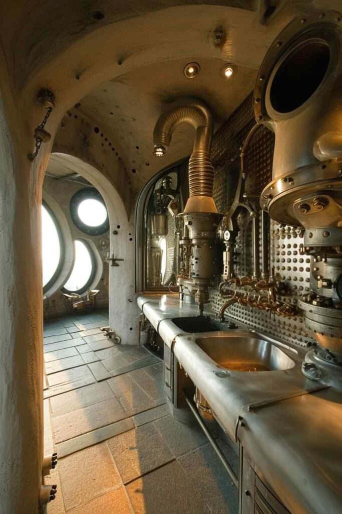 32 Kitchen Pantries Combine Dystopian Steampunk with French Country ...