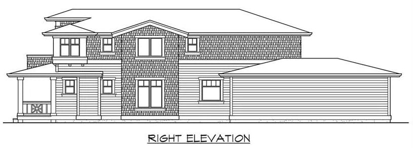 3-Bedroom Craftsman Style Two-Story Ferndale Crest Home for a Narrow ...