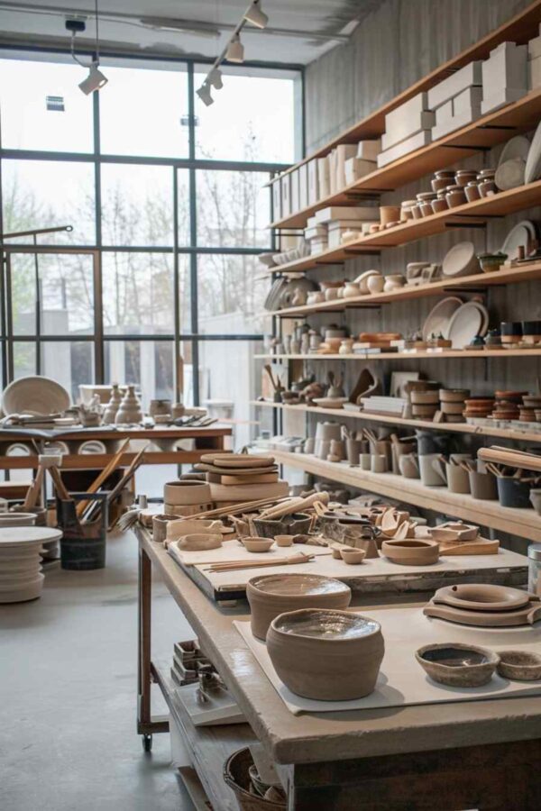 61 Craft Rooms Explore the Artistic Fusion of Contrasting Styles ...