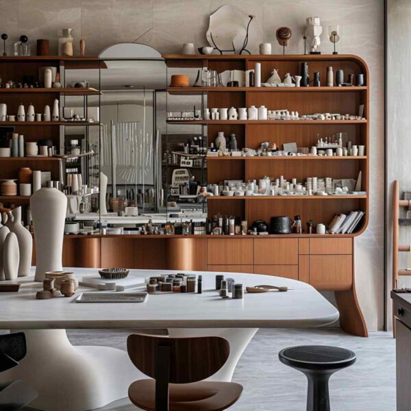 61 Craft Rooms Explore the Artistic Fusion of Contrasting Styles ...