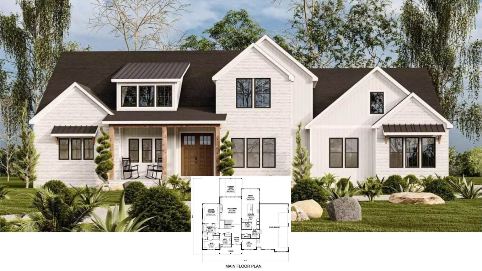 Step Inside This 4,237 Sq. Ft. 4-Bedroom Neo-Prairie Style Home with a ...